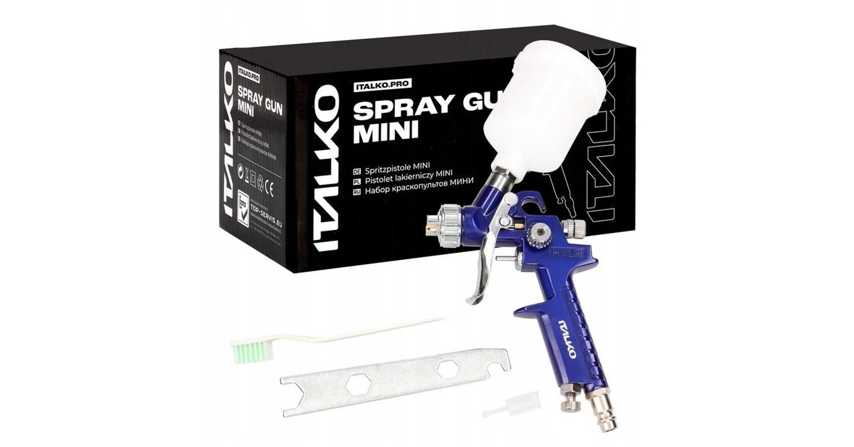 Szórópisztolyok Sico Italko Mini szórópisztoly 1,2 mm fúvókával 12.760 ...